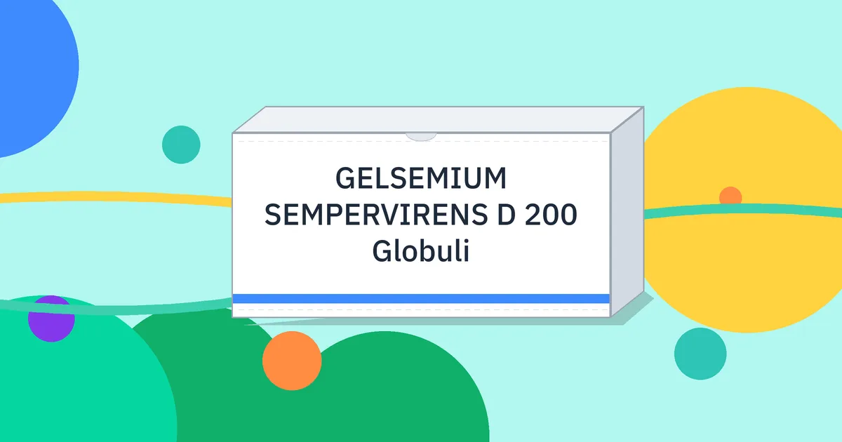 Symbolbild: Packung mit der Aufschrift GELSEMIUM SEMPERVIRENS D 200 Globuli (PZN 15304510) – Verfügbarkeit und Bezug in Apotheken in Frankfurt am Main