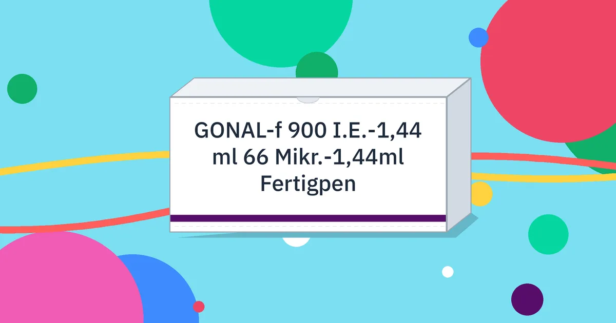 Symbolbild: Packung mit der Aufschrift GONAL-f 900 I.E.-1,44 ml 66 Mikr.-1,44ml Fertigpen (PZN 19637088) – Verfügbarkeit und Bezug in Apotheken in Frankfurt am Main