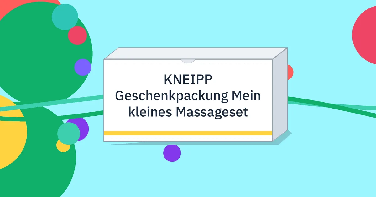 Symbolbild: Packung mit der Aufschrift KNEIPP Geschenkpackung Mein kleines Massageset (PZN 14179698) – Verfügbarkeit und Bezug in Apotheken in Frankfurt am Main