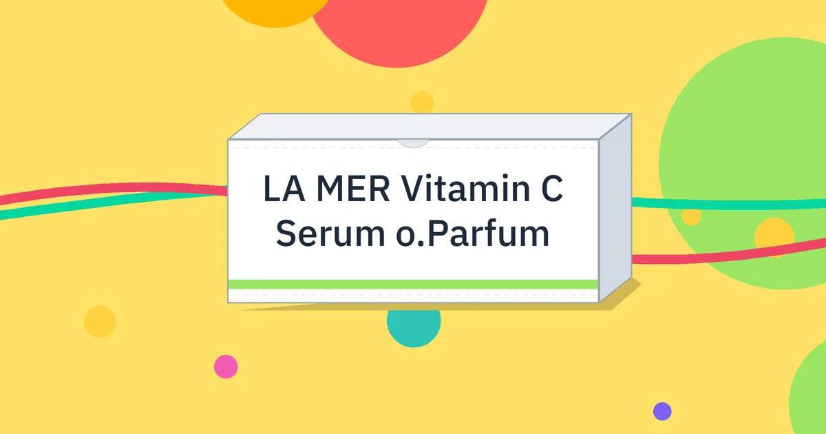 Symbolbild: Packung mit der Aufschrift LA MER Vitamin C Serum o.Parfum (PZN 20571957) – Verfügbarkeit und Bezug in Apotheken in Frankfurt am Main