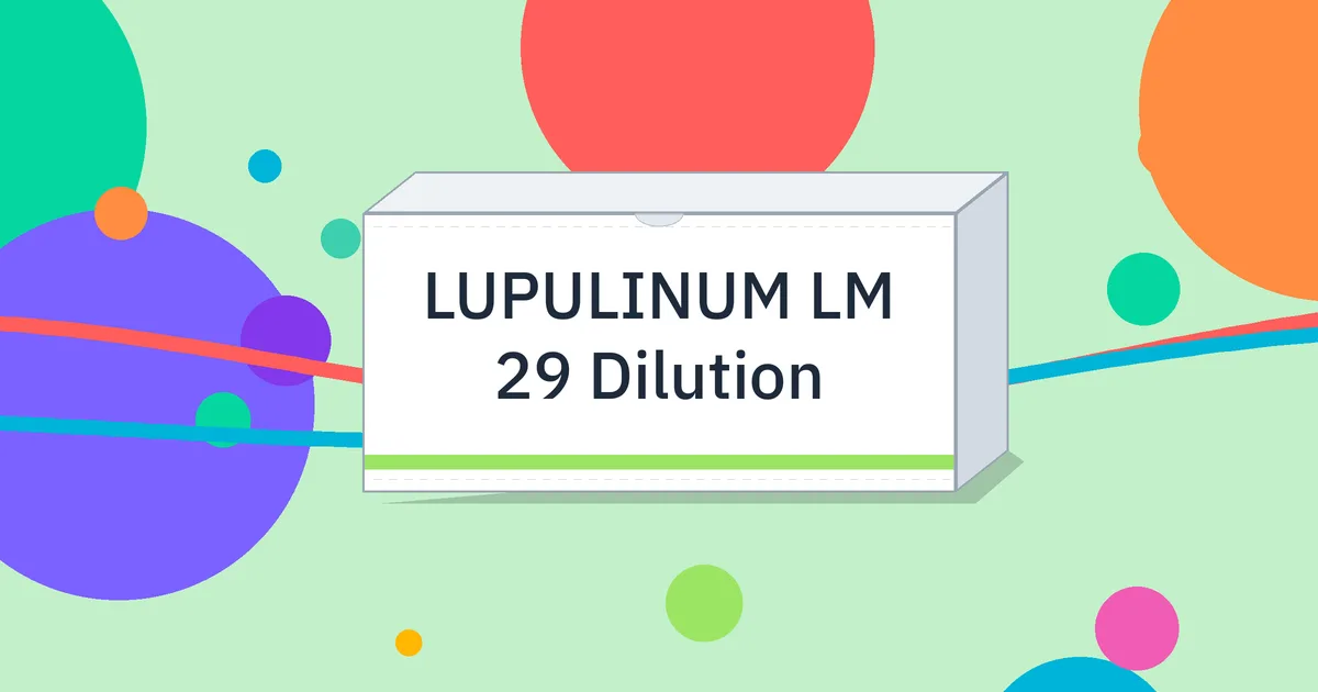 Symbolbild: Packung mit der Aufschrift LUPULINUM LM 29 Dilution (PZN 13536854) – Verfügbarkeit und Bezug in Apotheken in Frankfurt am Main