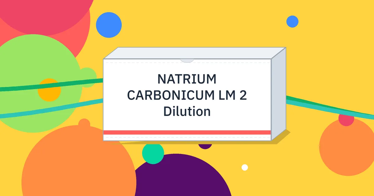 Symbolbild: Packung mit der Aufschrift NATRIUM CARBONICUM LM 2 Dilution (PZN 12961555) – Verfügbarkeit und Bezug in Apotheken in Frankfurt am Main