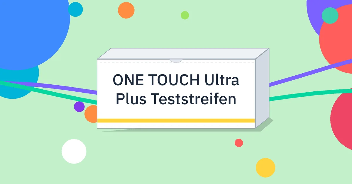 Symbolbild: Packung mit der Aufschrift ONE TOUCH Ultra Plus Teststreifen (PZN 17971127) – Verfügbarkeit und Bezug in Apotheken in Frankfurt am Main