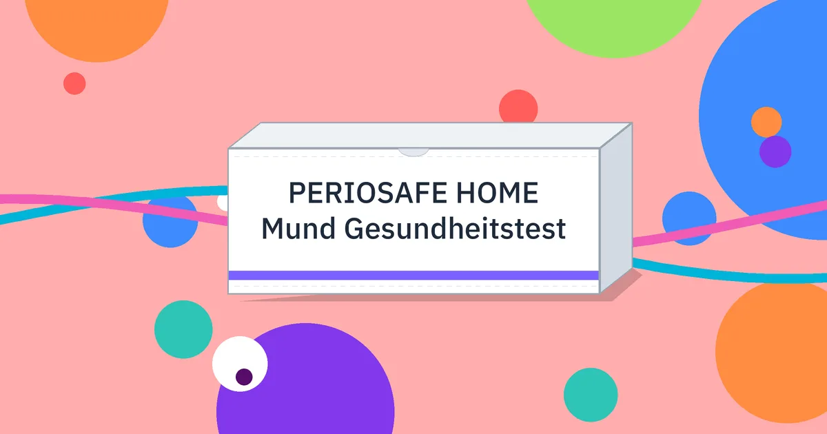 Symbolbild: Packung mit der Aufschrift PERIOSAFE HOME Mund Gesundheitstest (PZN 09737067) – Verfügbarkeit und Bezug in Apotheken in Frankfurt am Main