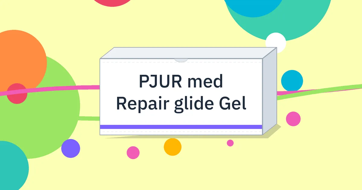 Symbolbild: Packung mit der Aufschrift PJUR med Repair glide Gel (PZN 05390974) – Verfügbarkeit und Bezug in Apotheken in Frankfurt am Main