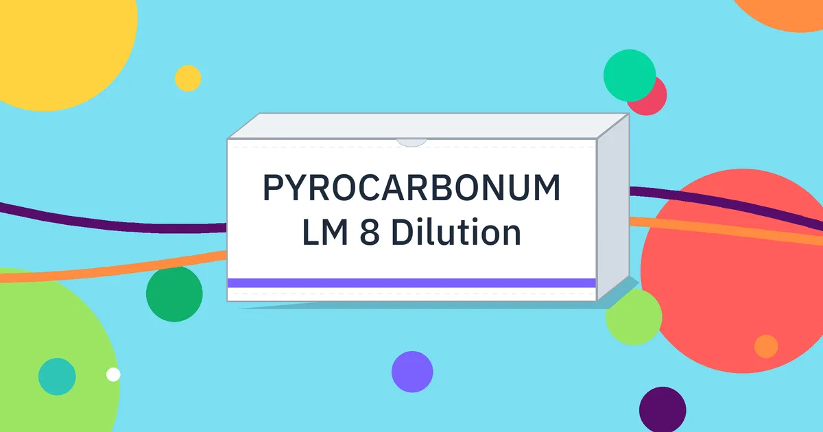 Symbolbild: Packung mit der Aufschrift PYROCARBONUM LM 8 Dilution (PZN 13672681) – Verfügbarkeit und Bezug in Apotheken in Frankfurt am Main