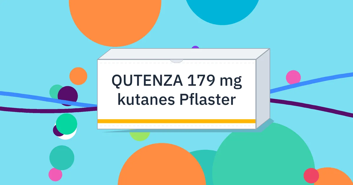 Symbolbild: Packung mit der Aufschrift QUTENZA 179 mg kutanes Pflaster (PZN 11154462) – Verfügbarkeit und Bezug in Apotheken in Frankfurt am Main