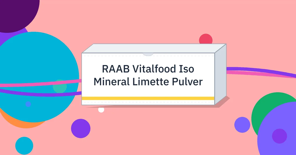 Symbolbild: Packung mit der Aufschrift RAAB Vitalfood Iso Mineral Limette Pulver (PZN 19305251) – Verfügbarkeit und Bezug in Apotheken in Frankfurt am Main