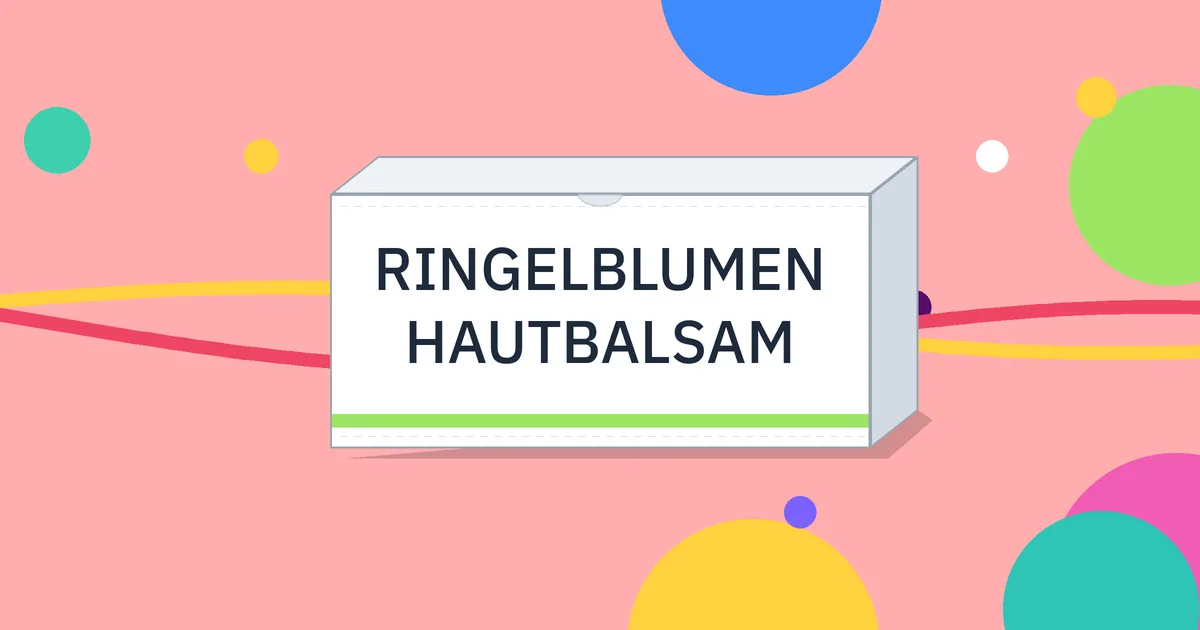 Symbolbild: Packung mit der Aufschrift RINGELBLUMEN HAUTBALSAM (PZN 16335079) – Verfügbarkeit und Bezug in Apotheken in Frankfurt am Main