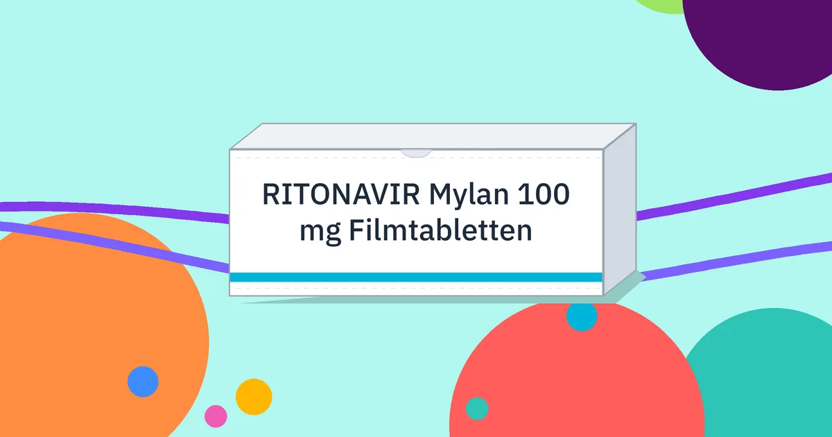 Symbolbild: Packung mit der Aufschrift RITONAVIR Mylan 100 mg Filmtabletten (PZN 16819943) – Verfügbarkeit und Bezug in Apotheken in Frankfurt am Main
