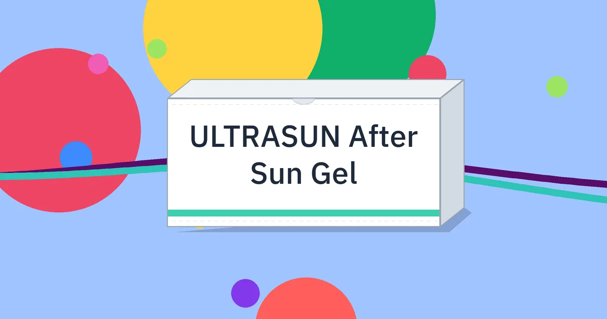 Symbolbild: Packung mit der Aufschrift ULTRASUN After Sun Gel (PZN 19171075) – Verfügbarkeit und Bezug in Apotheken in Frankfurt am Main