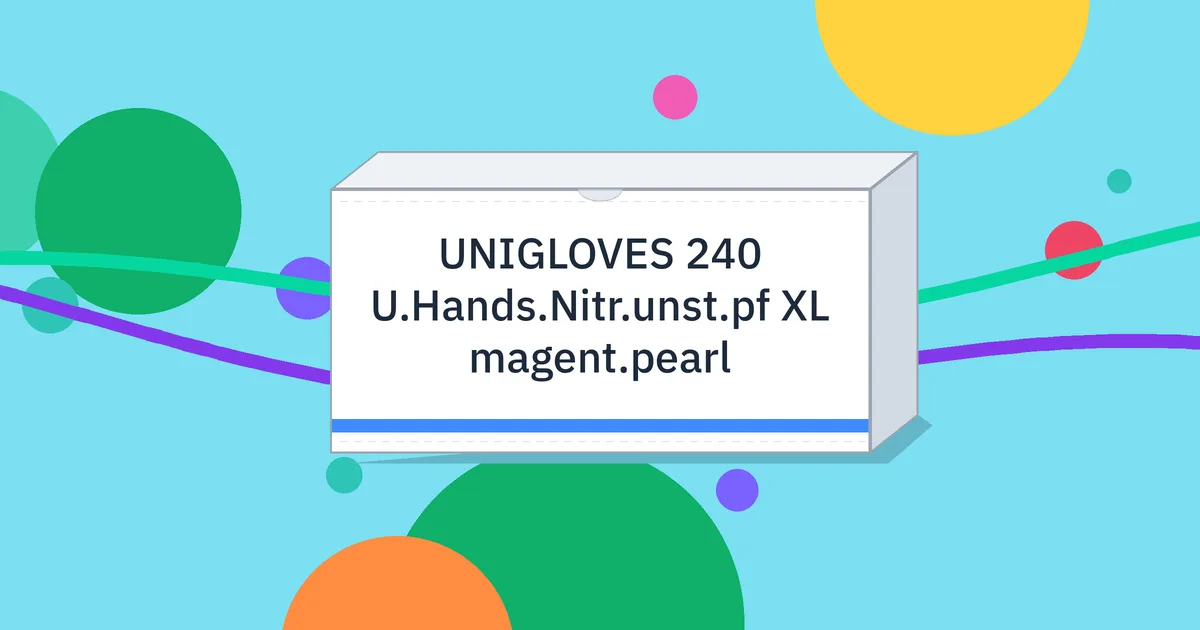 Symbolbild: Packung mit der Aufschrift UNIGLOVES 240 U.Hands.Nitr.unst.pf XL magent.pearl (PZN 18102267) – Verfügbarkeit und Bezug in Apotheken in Frankfurt am Main