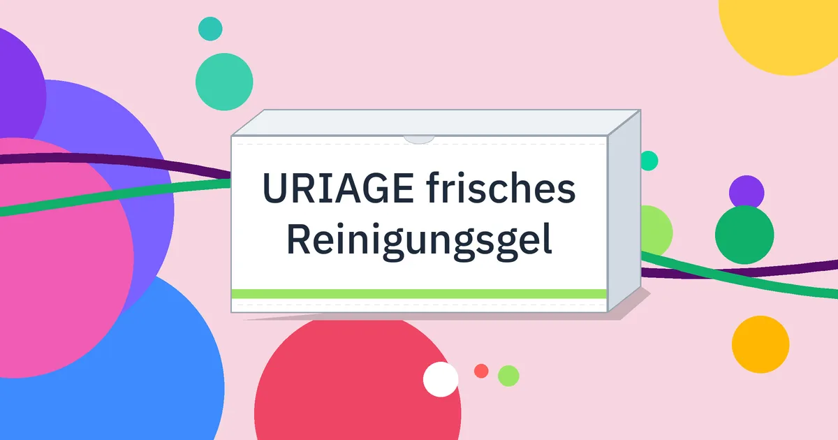 Symbolbild: Packung mit der Aufschrift URIAGE frisches Reinigungsgel (PZN 18193057) – Verfügbarkeit und Bezug in Apotheken in Frankfurt am Main