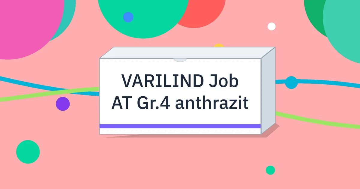 Symbolbild: Packung mit der Aufschrift VARILIND Job AT Gr.4 anthrazit (PZN 18191733) – Verfügbarkeit und Bezug in Apotheken in Frankfurt am Main
