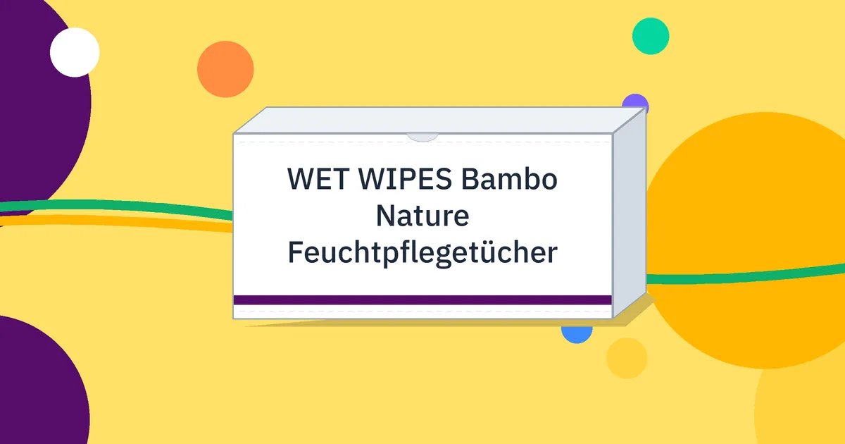 Symbolbild: Packung mit der Aufschrift WET WIPES Bambo Nature Feuchtpflegetücher (PZN 16146875) – Verfügbarkeit und Bezug in Apotheken in Frankfurt am Main