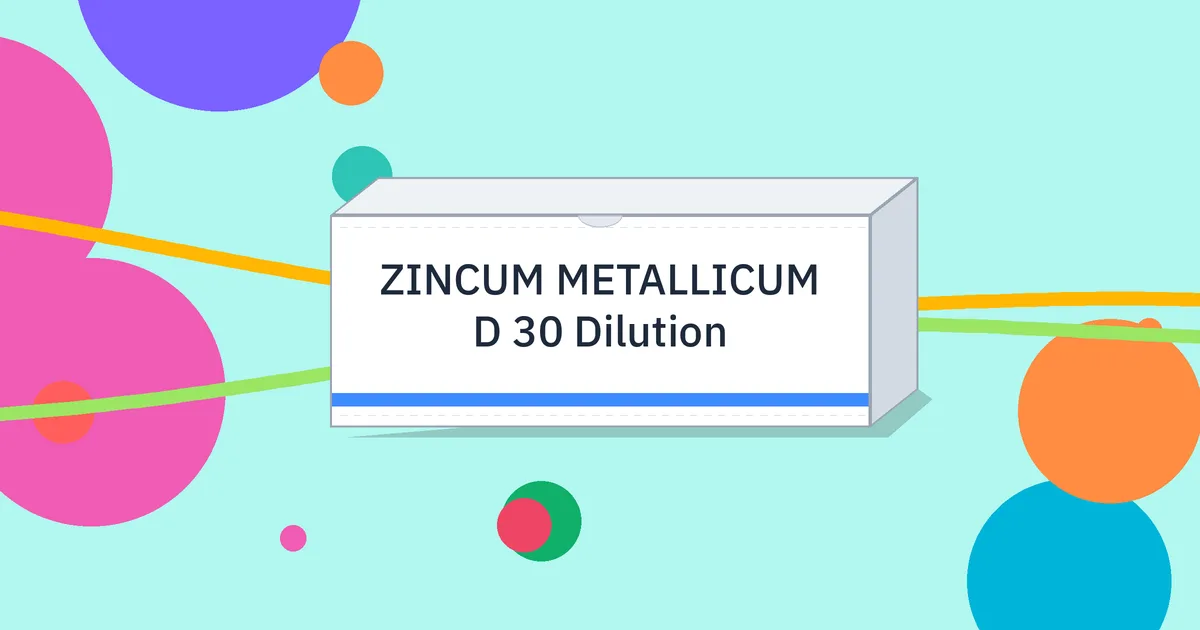 Symbolbild: Packung mit der Aufschrift ZINCUM METALLICUM D 30 Dilution (PZN 02623886) – Verfügbarkeit und Bezug in Apotheken in Frankfurt am Main