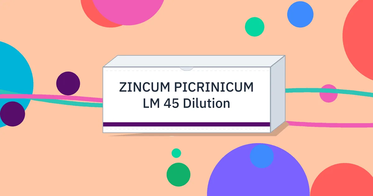 Symbolbild: Packung mit der Aufschrift ZINCUM PICRINICUM LM 45 Dilution (PZN 13298774) – Verfügbarkeit und Bezug in Apotheken in Frankfurt am Main