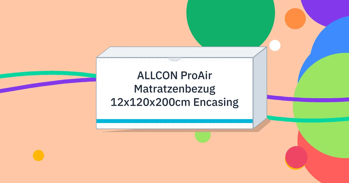 Symbolbild: Packung mit der Aufschrift ALLCON ProAir Matratzenbezug 12x120x200cm Encasing (PZN 19762184) – Verfügbarkeit und Bezug in Apotheken in Frankfurt am Main