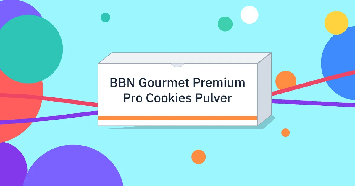 Symbolbild: Packung mit der Aufschrift BBN Gourmet Premium Pro Cookies Pulver (PZN 16853822) – Verfügbarkeit und Bezug in Apotheken in Frankfurt am Main