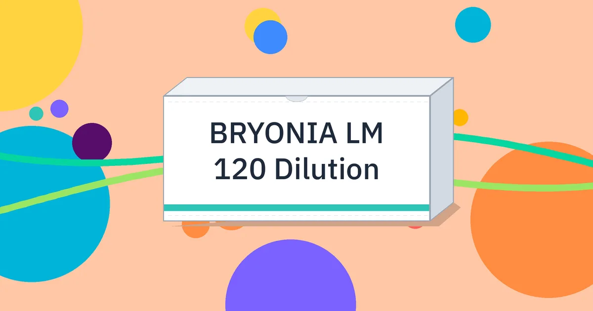 Symbolbild: Packung mit der Aufschrift BRYONIA LM 120 Dilution (PZN 12797280) – Verfügbarkeit und Bezug in Apotheken in Frankfurt am Main