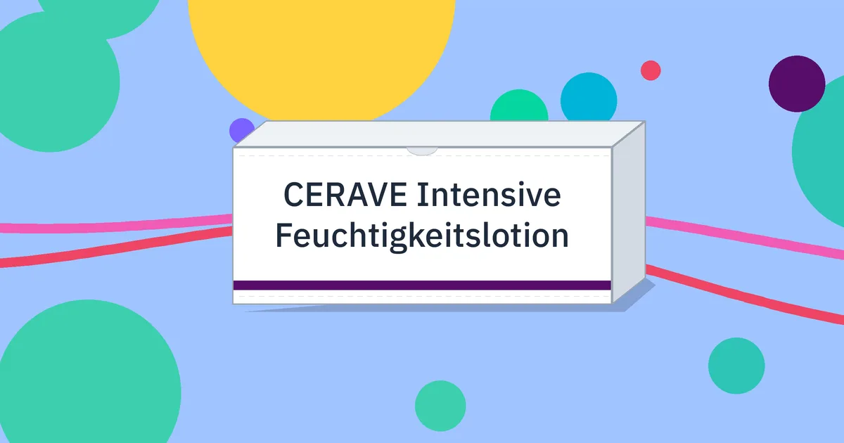 Symbolbild: Packung mit der Aufschrift CERAVE Intensive Feuchtigkeitslotion (PZN 19621236) – Verfügbarkeit und Bezug in Apotheken in Frankfurt am Main