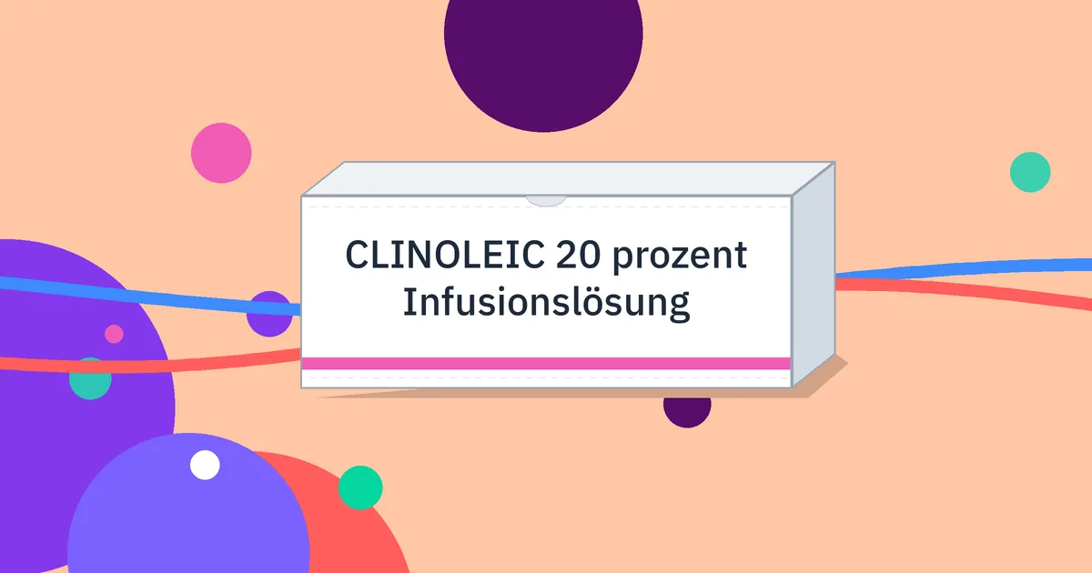 Symbolbild: Packung mit der Aufschrift CLINOLEIC 20 prozent Infusionslösung (PZN 02573906) – Verfügbarkeit und Bezug in Apotheken in Frankfurt am Main