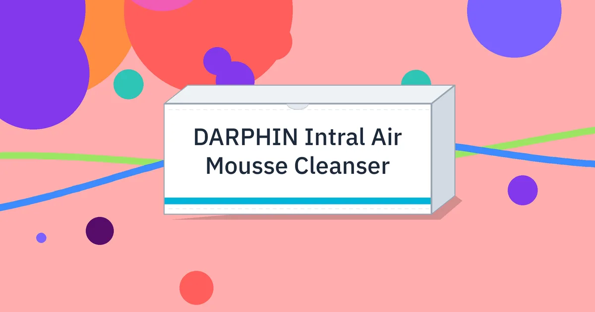 Symbolbild: Packung mit der Aufschrift DARPHIN Intral Air Mousse Cleanser (PZN 18797677) – Verfügbarkeit und Bezug in Apotheken in Frankfurt am Main