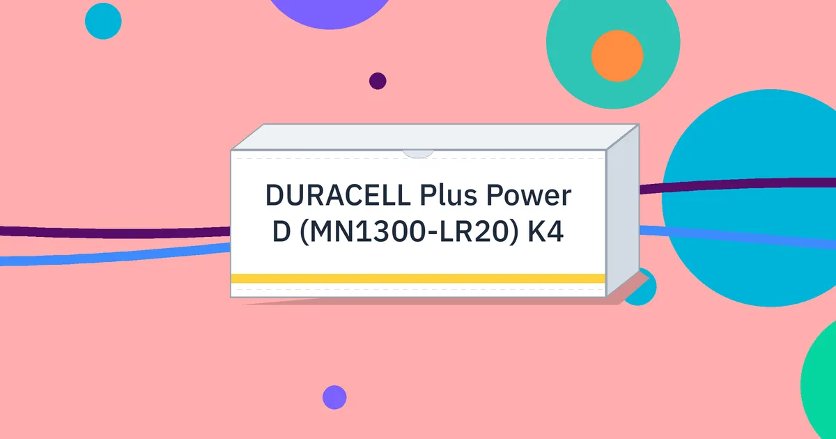 Symbolbild: Packung mit der Aufschrift DURACELL Plus Power D (MN1300-LR20) K4 (PZN 09670452) – Verfügbarkeit und Bezug in Apotheken in Frankfurt am Main