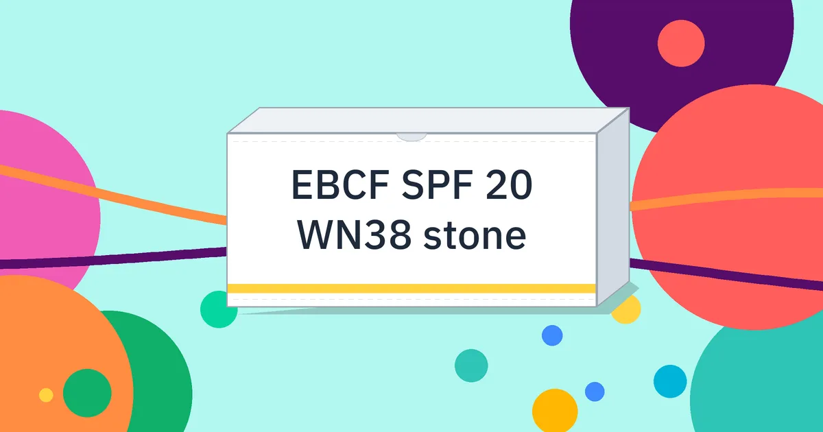 Symbolbild: Packung mit der Aufschrift EBCF SPF 20 WN38 stone (PZN 18895428) – Verfügbarkeit und Bezug in Apotheken in Frankfurt am Main