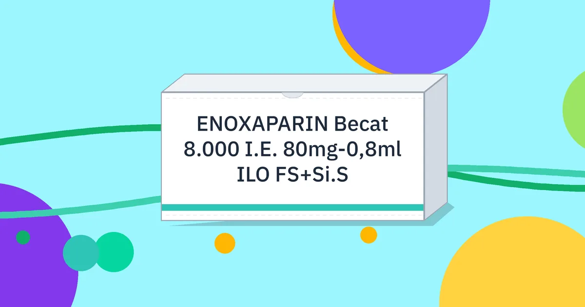 Symbolbild: Packung mit der Aufschrift ENOXAPARIN Becat 8.000 I.E. 80mg-0,8ml ILO FS+Si.S (PZN 16536748) – Verfügbarkeit und Bezug in Apotheken in Frankfurt am Main