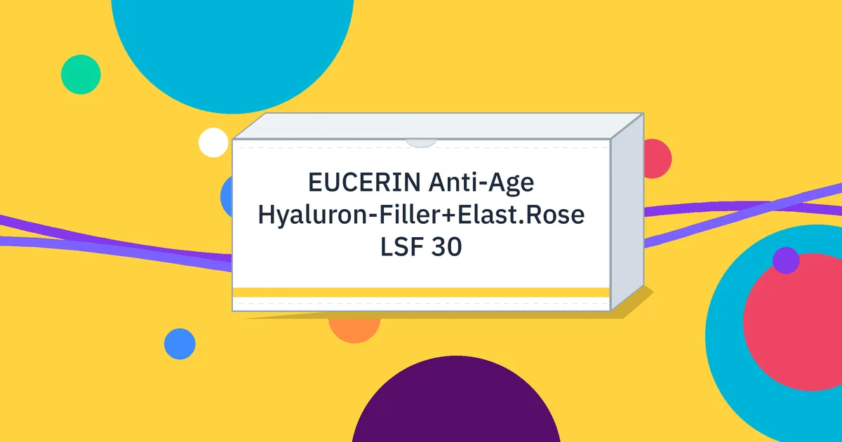 Symbolbild: Packung mit der Aufschrift EUCERIN Anti-Age Hyaluron-Filler+Elast.Rose LSF 30 (PZN 18222089) – Verfügbarkeit und Bezug in Apotheken in Frankfurt am Main