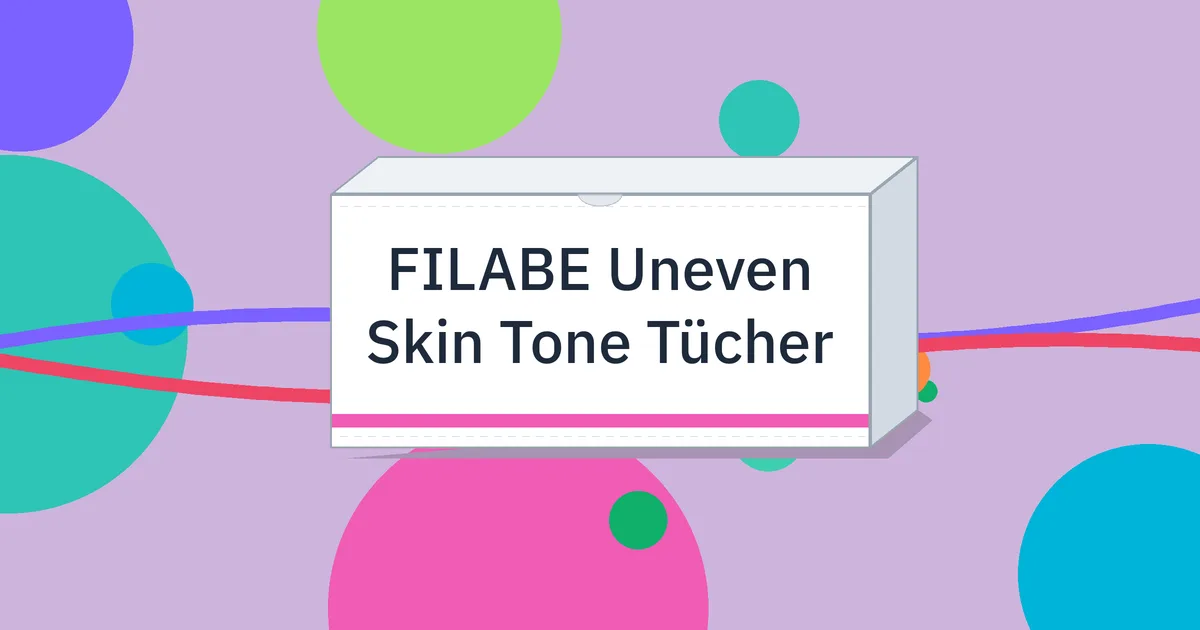 Symbolbild: Packung mit der Aufschrift FILABE Uneven Skin Tone Tücher (PZN 15585443) – Verfügbarkeit und Bezug in Apotheken in Frankfurt am Main
