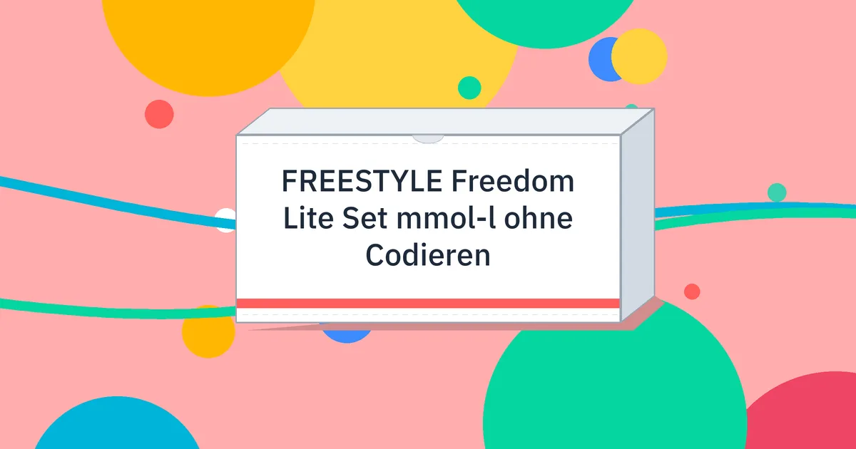 Symbolbild: Packung mit der Aufschrift FREESTYLE Freedom Lite Set mmol-l ohne Codieren (PZN 05703315) – Verfügbarkeit und Bezug in Apotheken in Frankfurt am Main