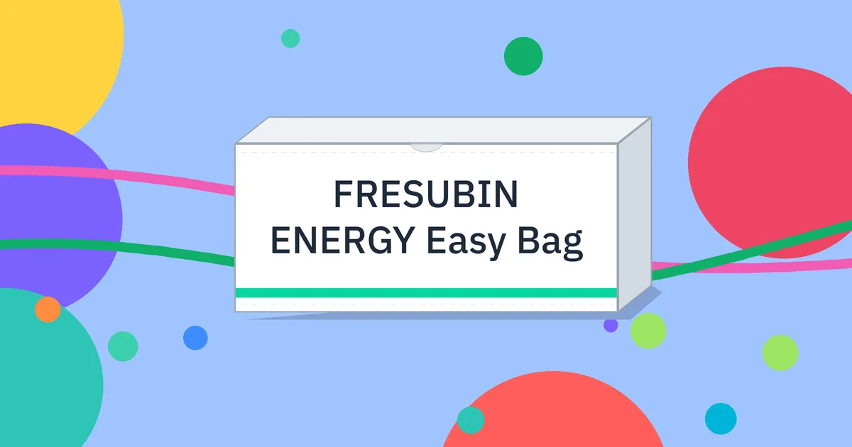 Symbolbild: Packung mit der Aufschrift FRESUBIN ENERGY Easy Bag (PZN 02840514) – Verfügbarkeit und Bezug in Apotheken in Frankfurt am Main