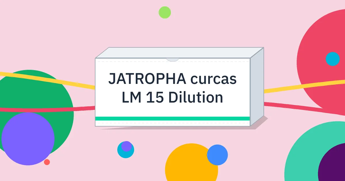 Symbolbild: Packung mit der Aufschrift JATROPHA curcas LM 15 Dilution (PZN 13562343) – Verfügbarkeit und Bezug in Apotheken in Frankfurt am Main