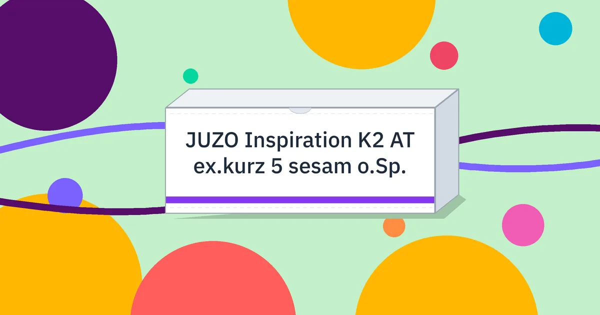 Symbolbild: Packung mit der Aufschrift JUZO Inspiration K2 AT ex.kurz 5 sesam o.Sp. (PZN 14932405) – Verfügbarkeit und Bezug in Apotheken in Frankfurt am Main
