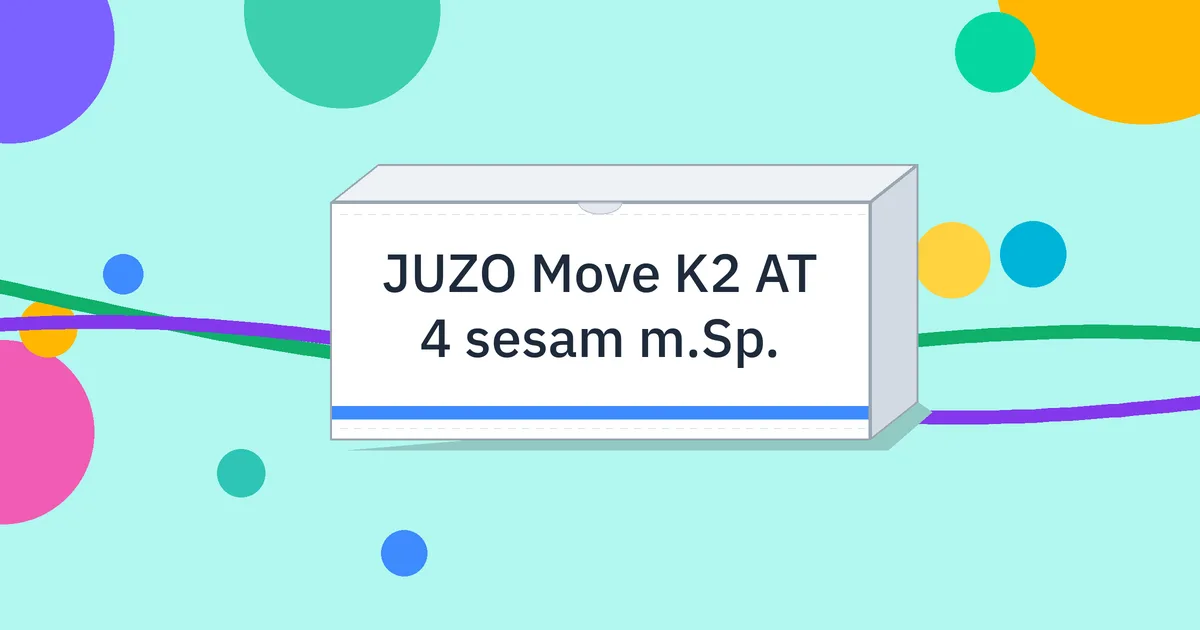 Symbolbild: Packung mit der Aufschrift JUZO Move K2 AT 4 sesam m.Sp. (PZN 20667700) – Verfügbarkeit und Bezug in Apotheken in Frankfurt am Main