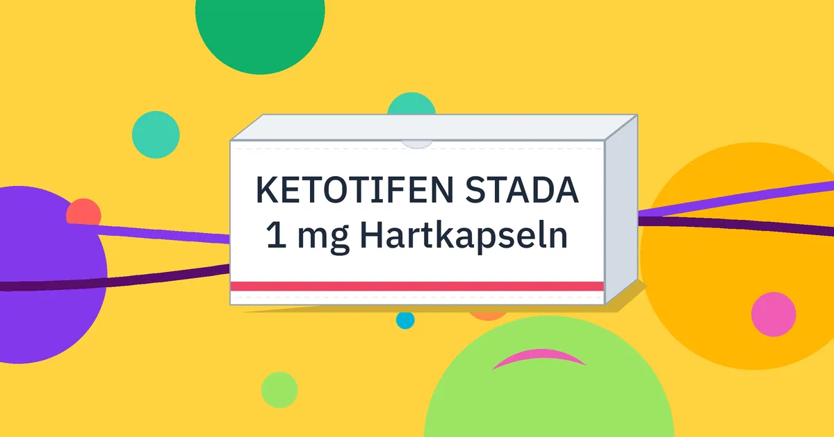 Symbolbild: Packung mit der Aufschrift KETOTIFEN STADA 1 mg Hartkapseln (PZN 03989419) – Verfügbarkeit und Bezug in Apotheken in Frankfurt am Main