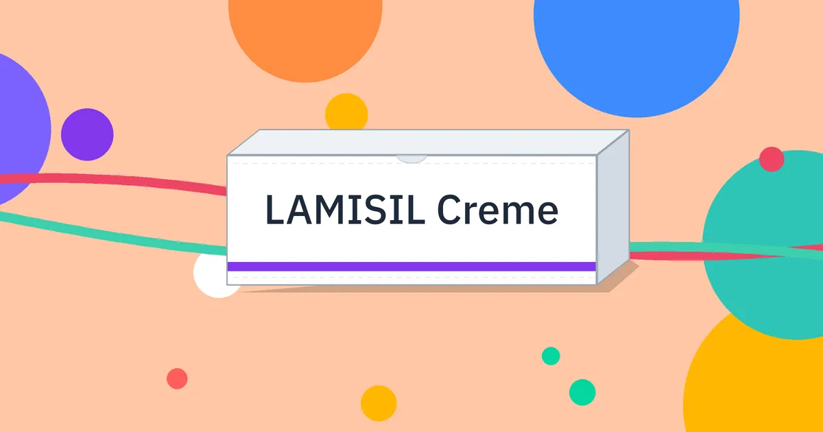 Symbolbild: Packung mit der Aufschrift LAMISIL Creme (PZN 03839507) – Verfügbarkeit und Bezug in Apotheken in Frankfurt am Main