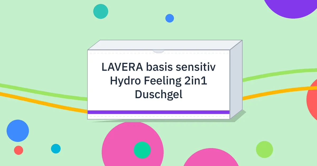 Symbolbild: Packung mit der Aufschrift LAVERA basis sensitiv Hydro Feeling 2in1 Duschgel (PZN 15257785) – Verfügbarkeit und Bezug in Apotheken in Frankfurt am Main