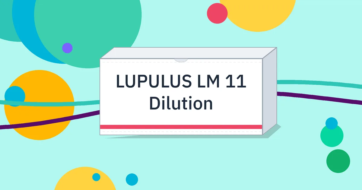 Symbolbild: Packung mit der Aufschrift LUPULUS LM 11 Dilution (PZN 12934334) – Verfügbarkeit und Bezug in Apotheken in Frankfurt am Main