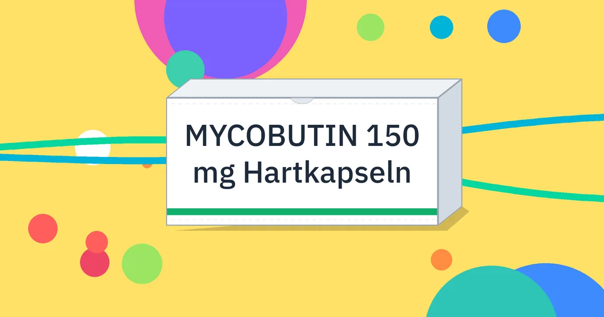 Symbolbild: Packung mit der Aufschrift MYCOBUTIN 150 mg Hartkapseln (PZN 18046959) – Verfügbarkeit und Bezug in Apotheken in Frankfurt am Main