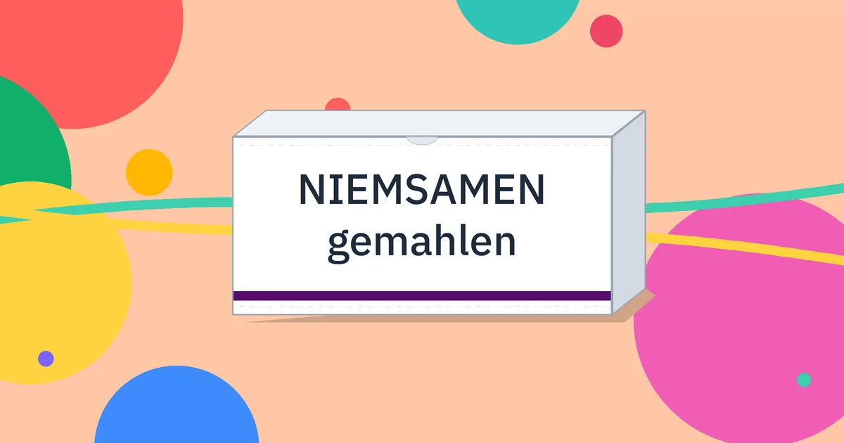 Symbolbild: Packung mit der Aufschrift NIEMSAMEN gemahlen (PZN 01408329) – Verfügbarkeit und Bezug in Apotheken in Frankfurt am Main