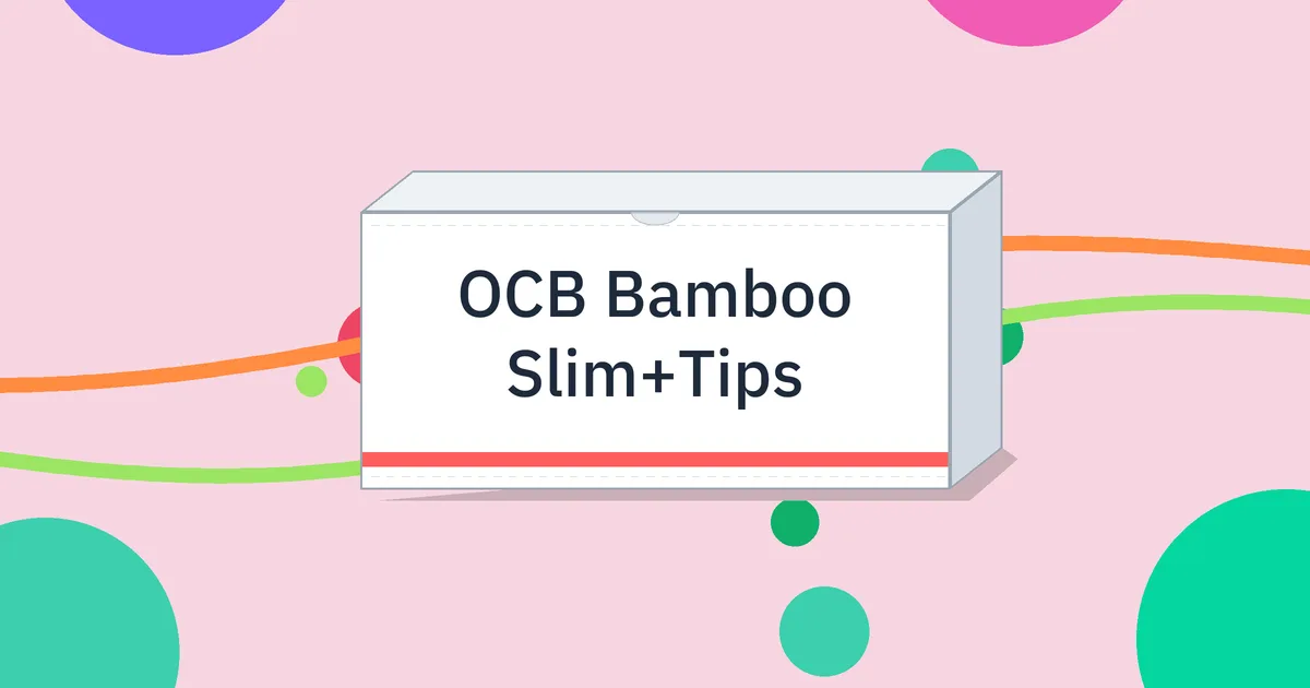 Symbolbild: Packung mit der Aufschrift OCB Bamboo Slim+Tips (PZN 20122538) – Verfügbarkeit und Bezug in Apotheken in Frankfurt am Main