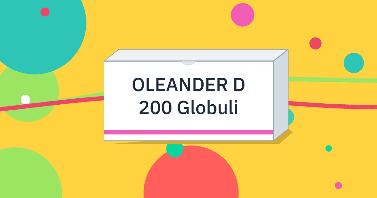 Symbolbild: Packung mit der Aufschrift OLEANDER D 200 Globuli (PZN 00909041) – Verfügbarkeit und Bezug in Apotheken in Frankfurt am Main