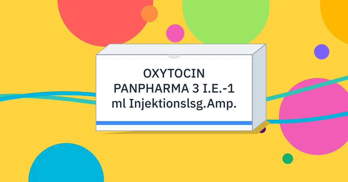 Symbolbild: Packung mit der Aufschrift OXYTOCIN PANPHARMA 3 I.E.-1 ml Injektionslsg.Amp. (PZN 17178096) – Verfügbarkeit und Bezug in Apotheken in Frankfurt am Main