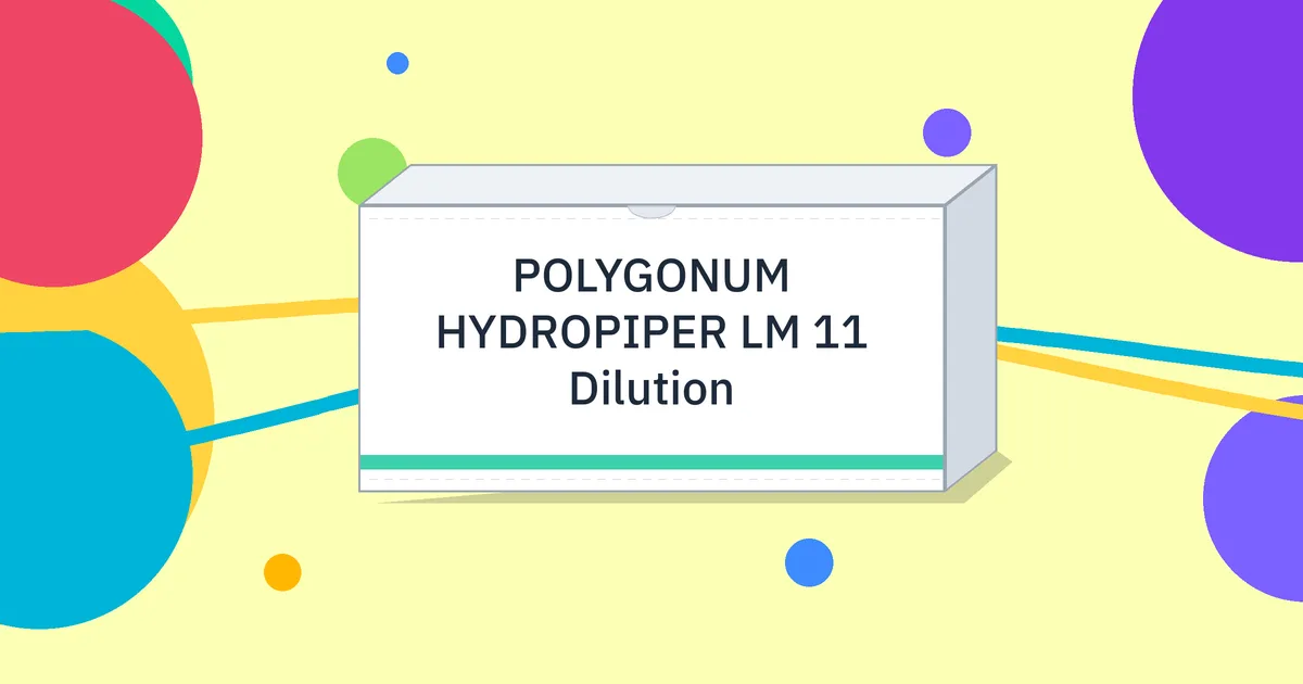 Symbolbild: Packung mit der Aufschrift POLYGONUM HYDROPIPER LM 11 Dilution (PZN 13662398) – Verfügbarkeit und Bezug in Apotheken in Frankfurt am Main