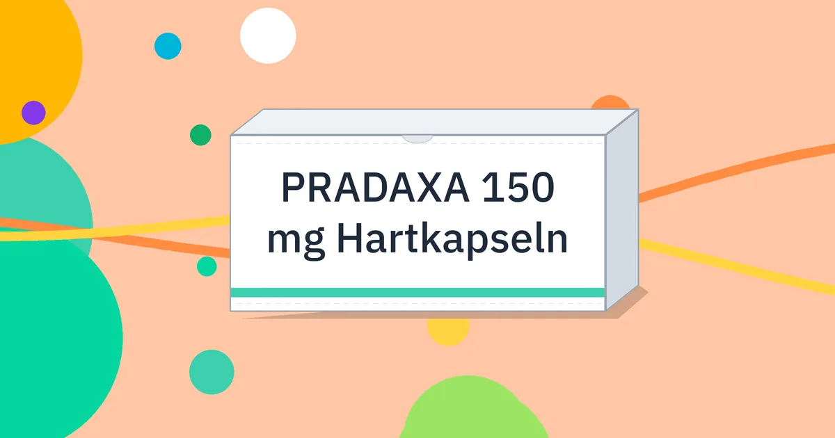 Symbolbild: Packung mit der Aufschrift PRADAXA 150 mg Hartkapseln (PZN 11027953) – Verfügbarkeit und Bezug in Apotheken in Frankfurt am Main