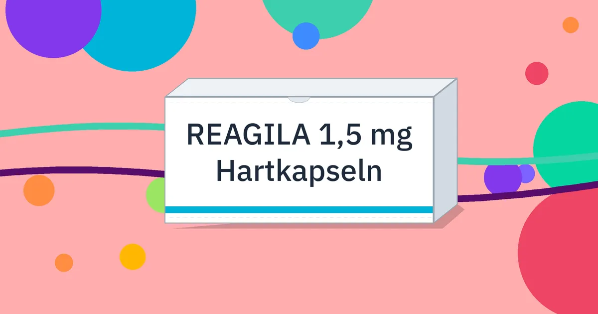 Symbolbild: Packung mit der Aufschrift REAGILA 1,5 mg Hartkapseln (PZN 15884393) – Verfügbarkeit und Bezug in Apotheken in Frankfurt am Main