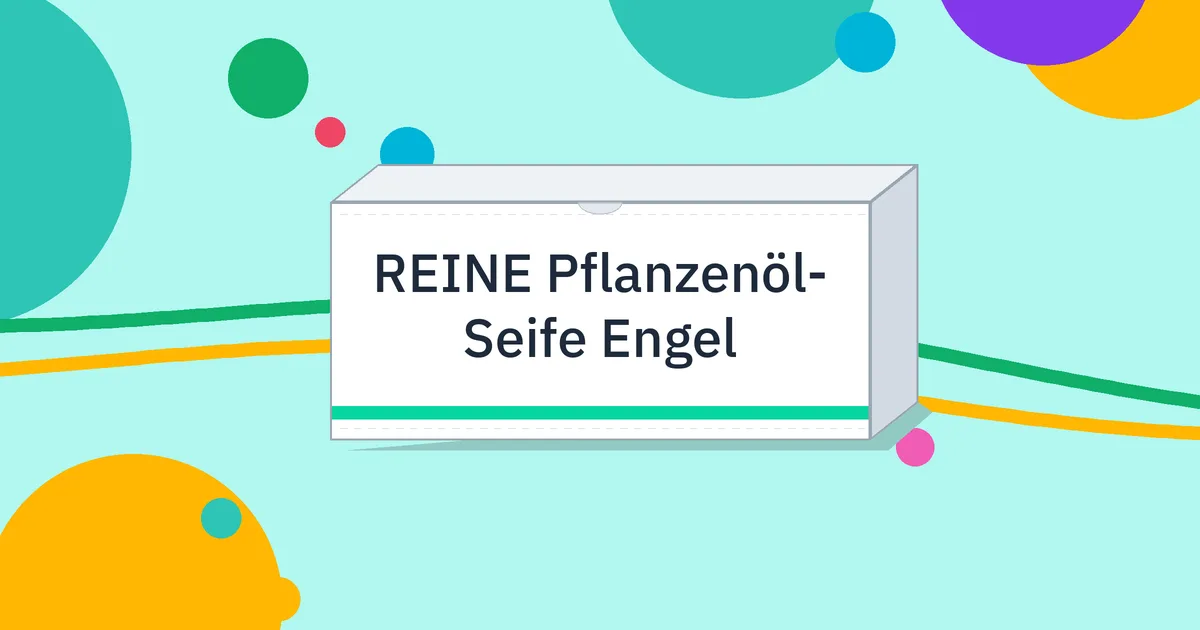 Symbolbild: Packung mit der Aufschrift REINE Pflanzenöl-Seife Engel (PZN 20854425) – Verfügbarkeit und Bezug in Apotheken in Frankfurt am Main